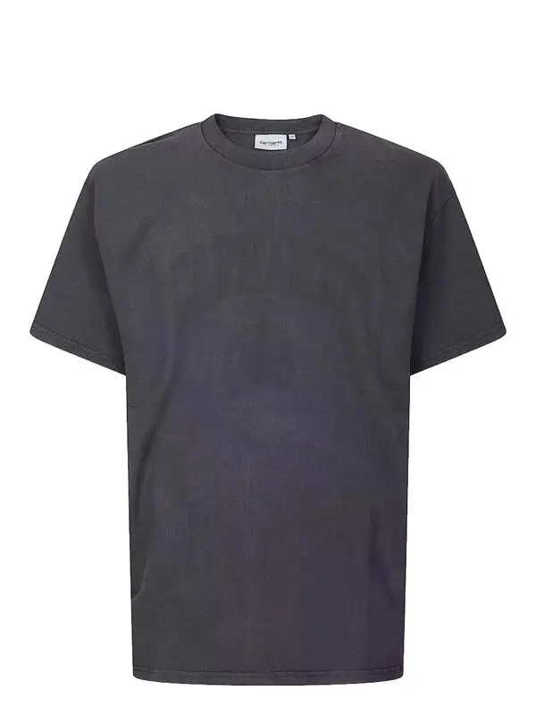 Carhartt Work In Progress S/s Faded Pond Round-neck T-shirt - Grey