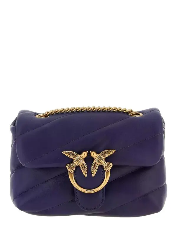 Pinko Love Puff Baby Shoulder Bag - Purple