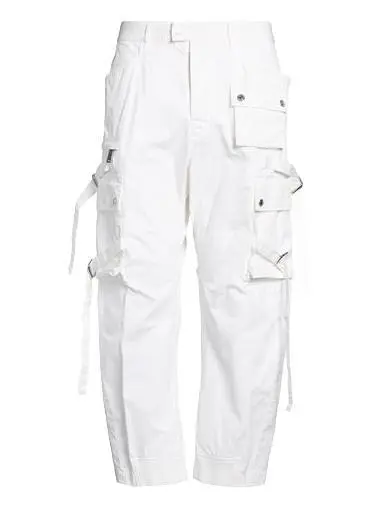 Dsquared2 Cotton Cargo Pants - White