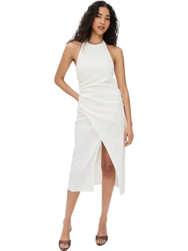 A.L.C. Sylvie Midi Dress - White