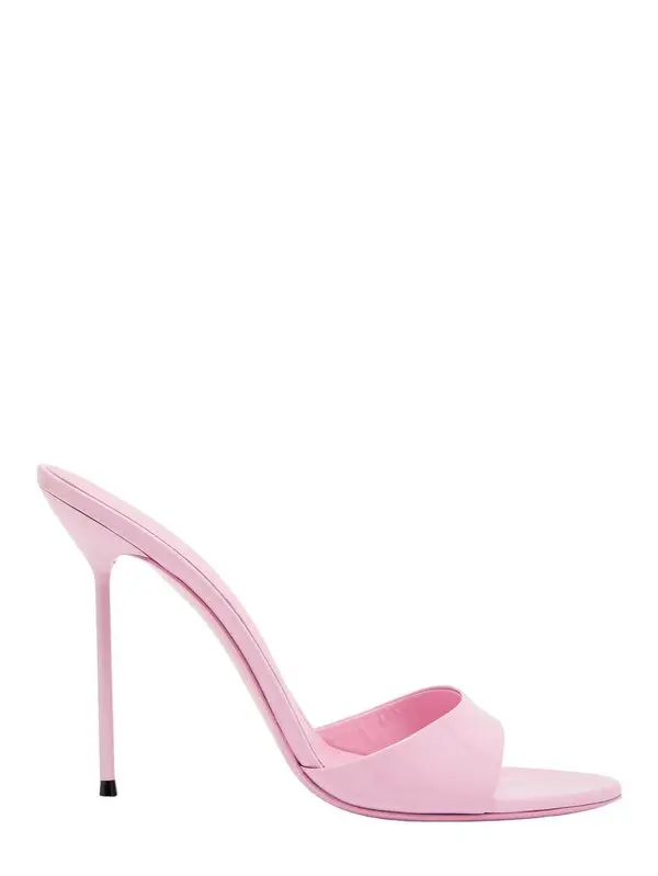 Paris Texas Lidia 105 Patent Leather Mules - Bright Pink
