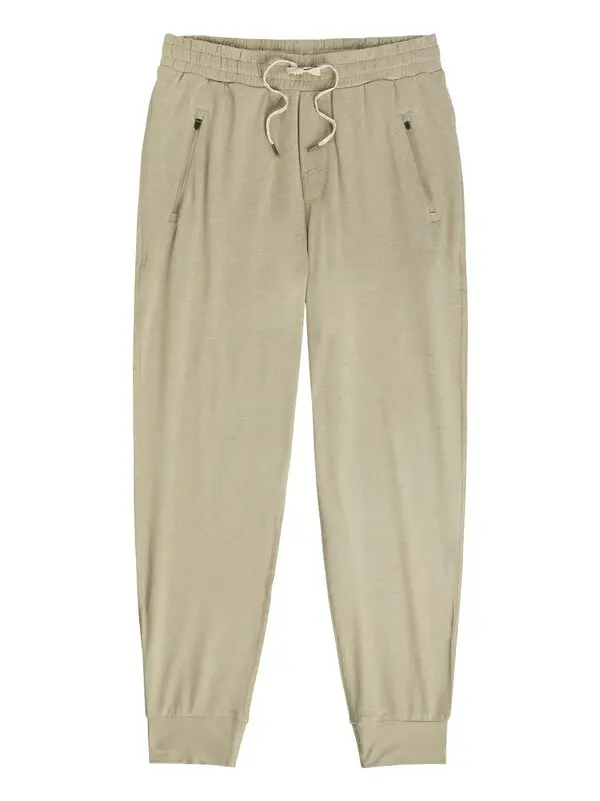 Vuori Ponto Performance 28 Stretch-jersey Sweatpants - Beige