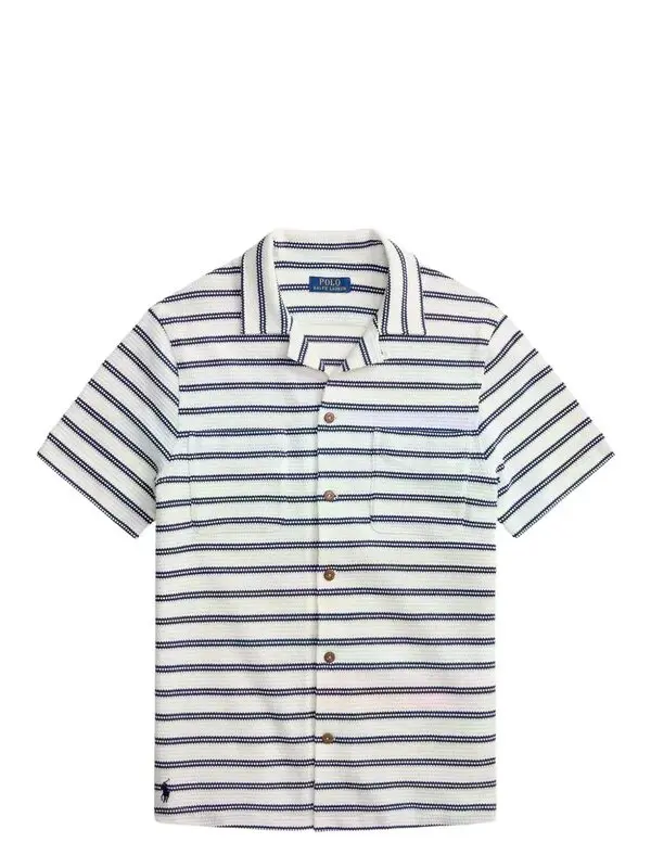 Polo Ralph Lauren Striped Chest-pocket Shirt - Neutrals
