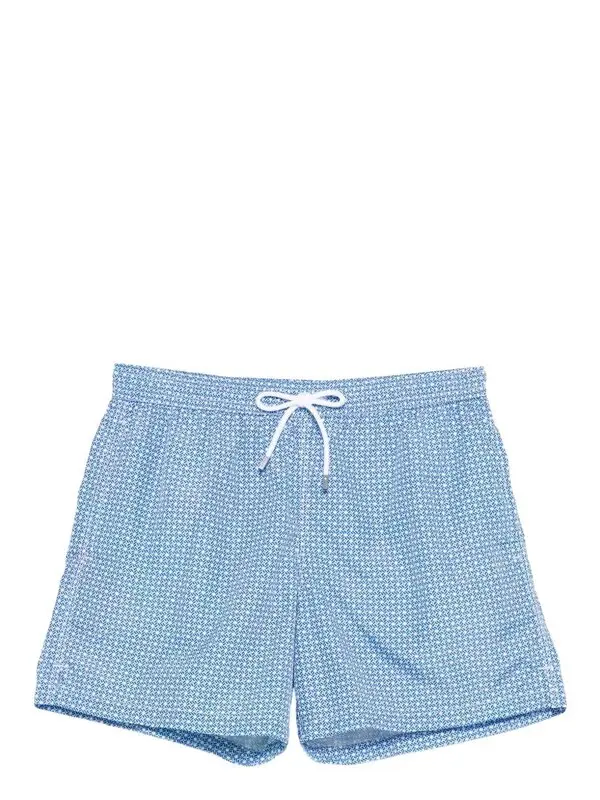Fedeli Madeira Swim Shorts - Blue