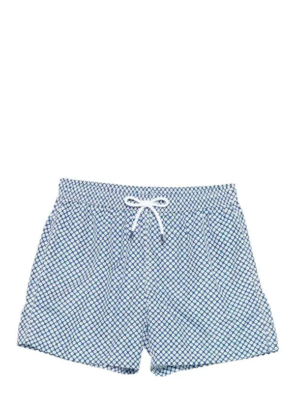 Fedeli Madeira Swim Shorts - Blue