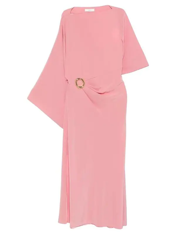 JOSEPH Joya Ring-detail Maxi Dress - Pink