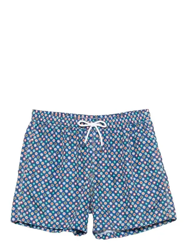 Fedeli Madeira Swim Shorts - Blue
