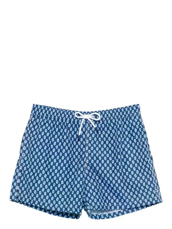 Fedeli Madeira Swim Shorts - Blue