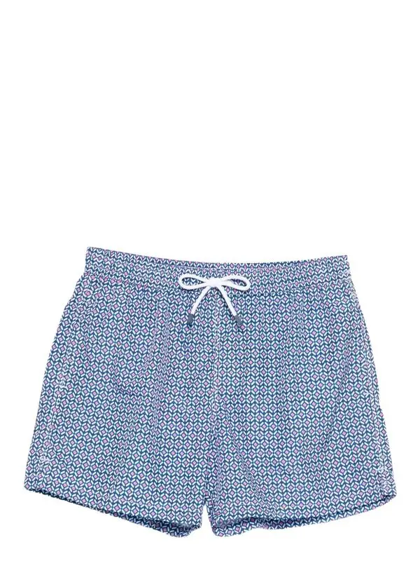 Fedeli Madeira Swim Shorts - Blue