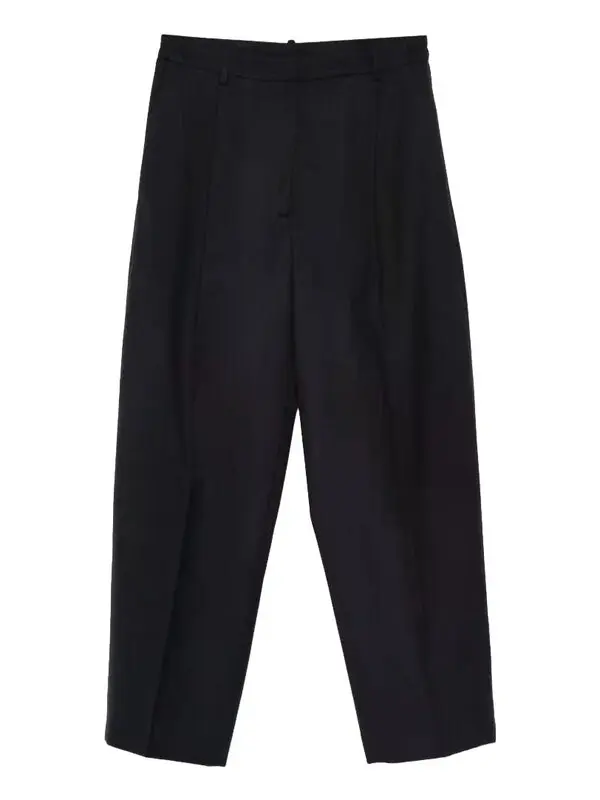 Liviana Conti Pleated Trousers - Blue