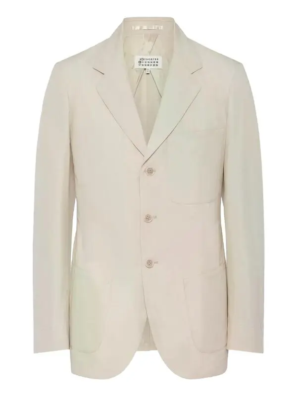 MAISON MARGIELA Pocket Cotton Jacket - Neutrals