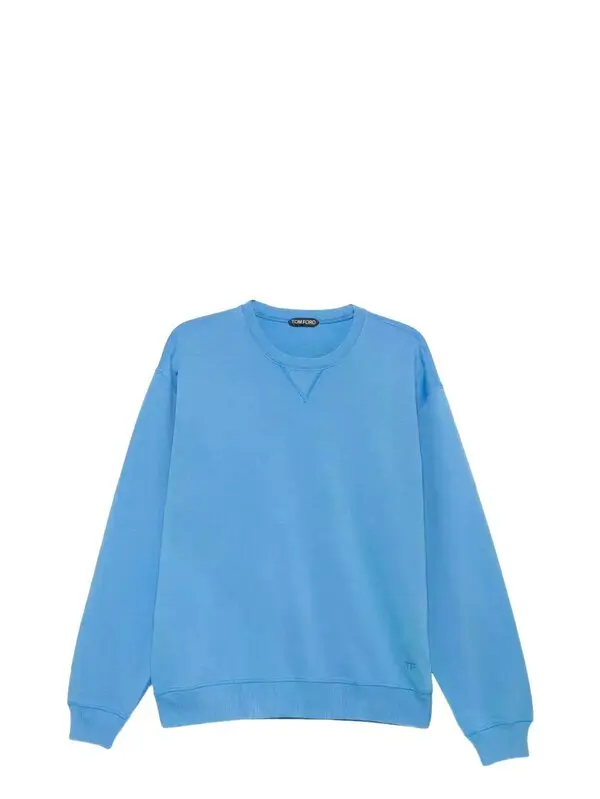 TOM FORD Crew-neck Sweatshirt - Blue