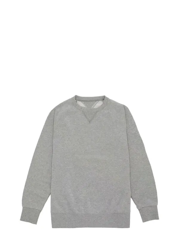 FORTELA Raglan Sleeve Harvard Sweatshirt - Grey