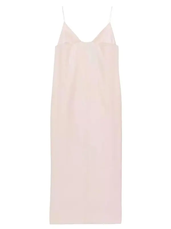 Brandon Maxwell Bridges Maxi Dress - Pink
