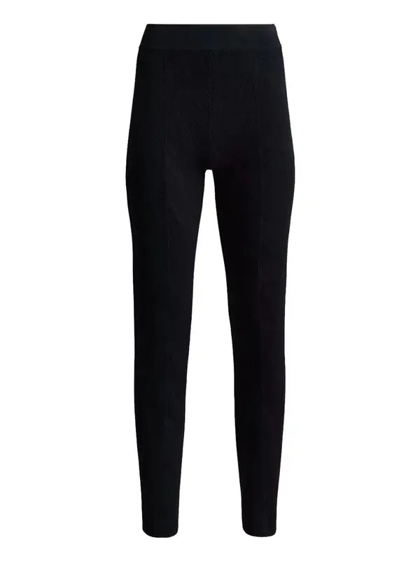 St. John Elasticated-waistband Trousers - Black