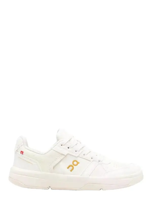 On The Roger Logo-detail Sneakers - Neutrals