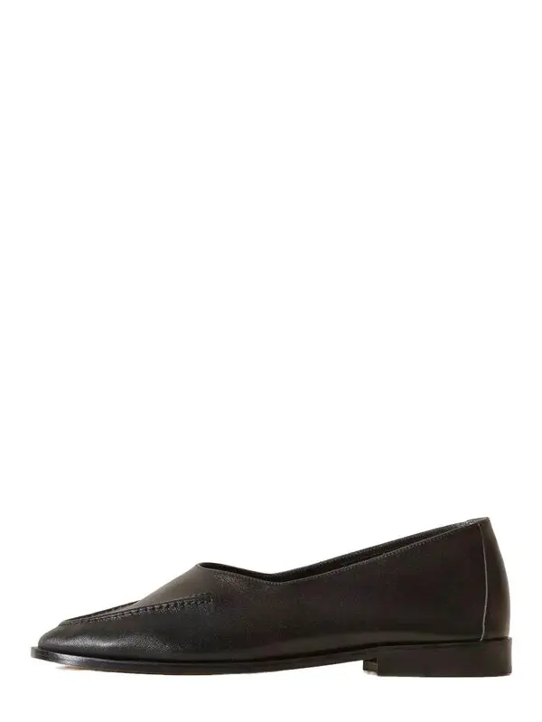 Hereu Juliol W Leather Loafers - Black