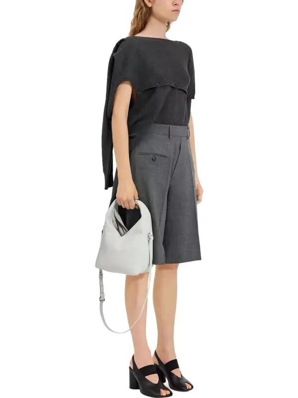 MAISON MARGIELA Button Detail Shorts - Grey