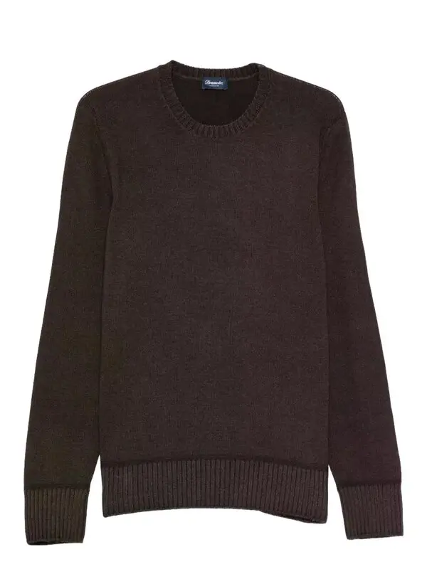 DRUMOHR Crew-neck Sweater - Brown