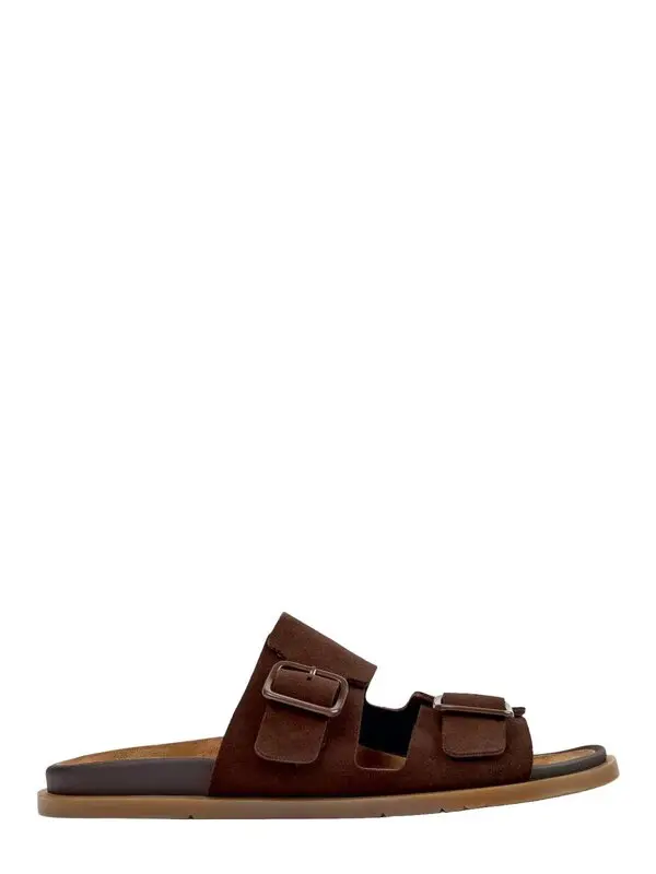 Camper Buckle-strap Sandals - Brown