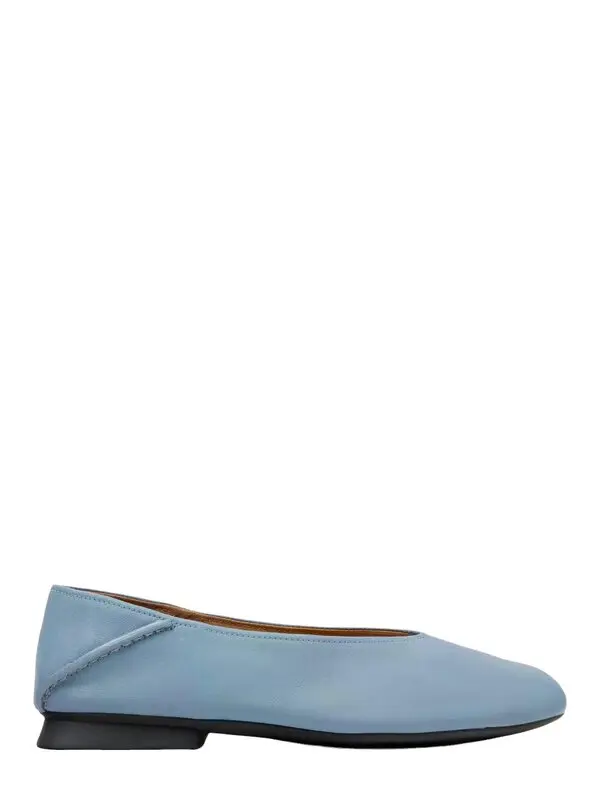 Camper Casi Myra Leather Ballet Flats - Blue