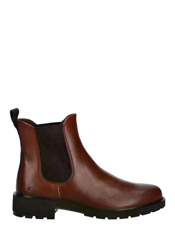 Ecco Metropole Vienna Ankle Boots - Brown