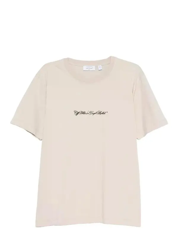 Off-White Script Arrow T-shirt - Neutrals
