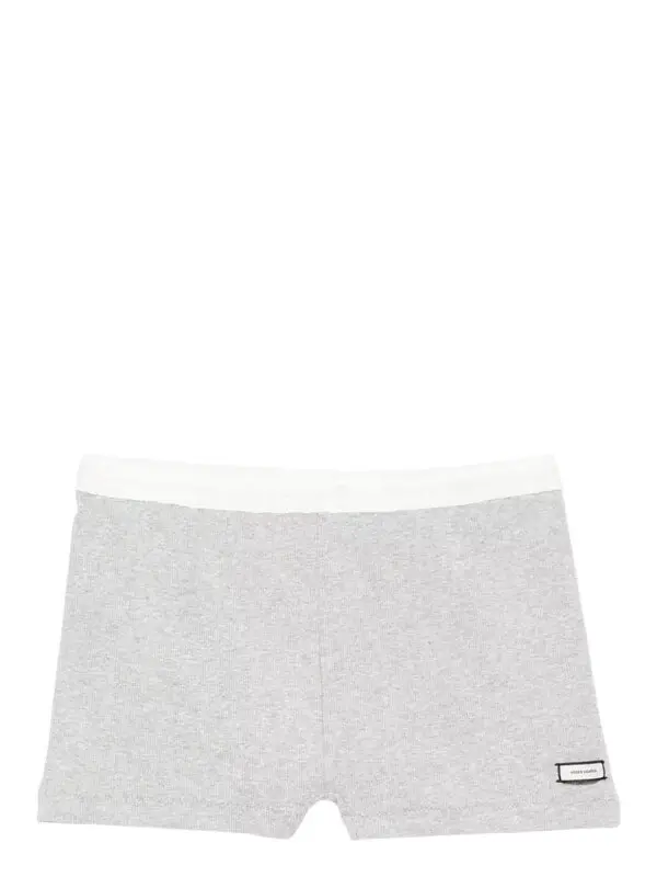 ENTIRE STUDIOS Elasticated-waist Shorts - Grey