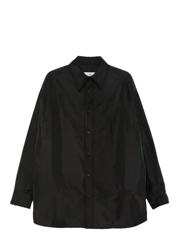 MAISON MARGIELA Buttoned Long-sleeve Shirt - Black