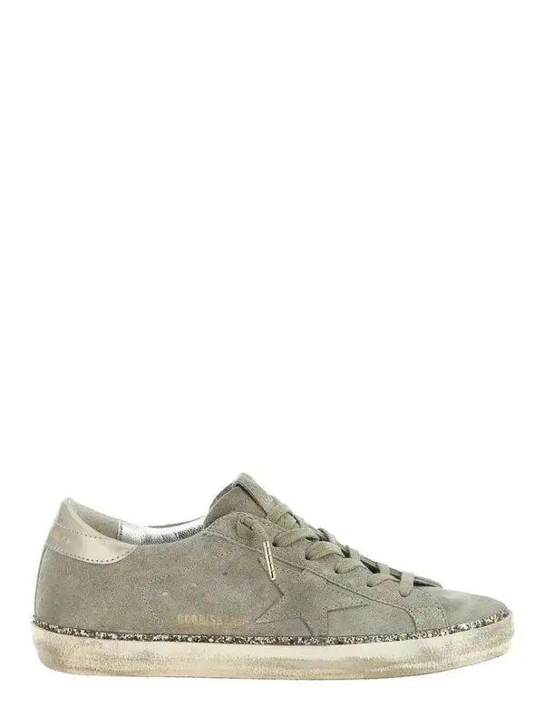 GOLDEN GOOSE Super-star Leather Sneakers - Green