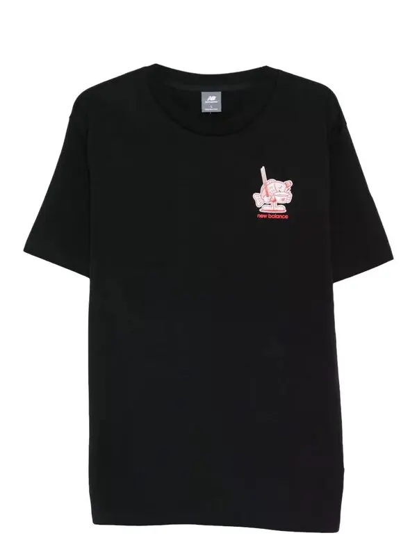 NEW BALANCE Graphic T-shirt - Black