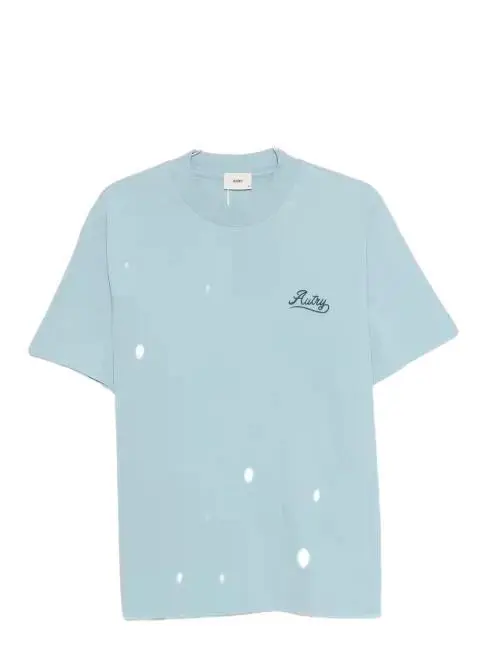 AUTRY Logo-print T-shirt - Blue