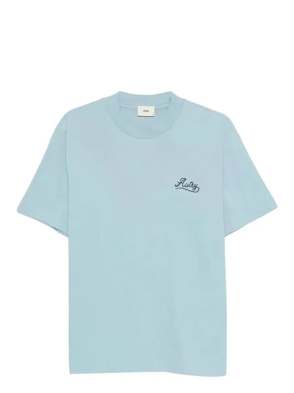 AUTRY Logo-print T-shirt - Blue
