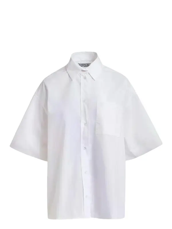 Essentiel Antwerp Jasleen Short-sleeved Shirt - White