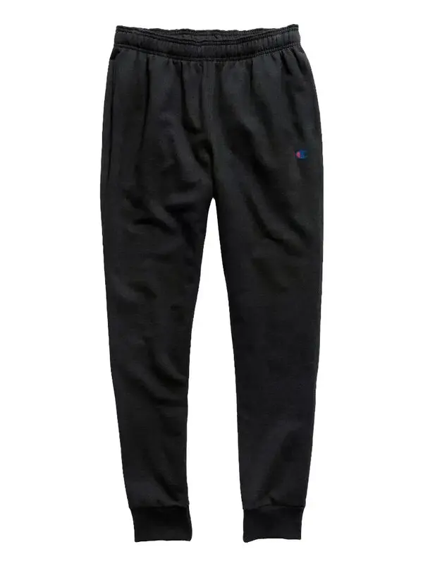 Champion Elasticated-waistband Track Pants - Black
