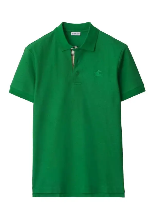 Burberry Cotton Polo Shirt - Green