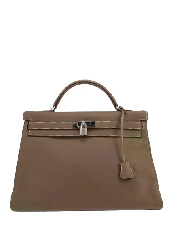 Hermès 2009 Kelly 40 Handbag - Brown