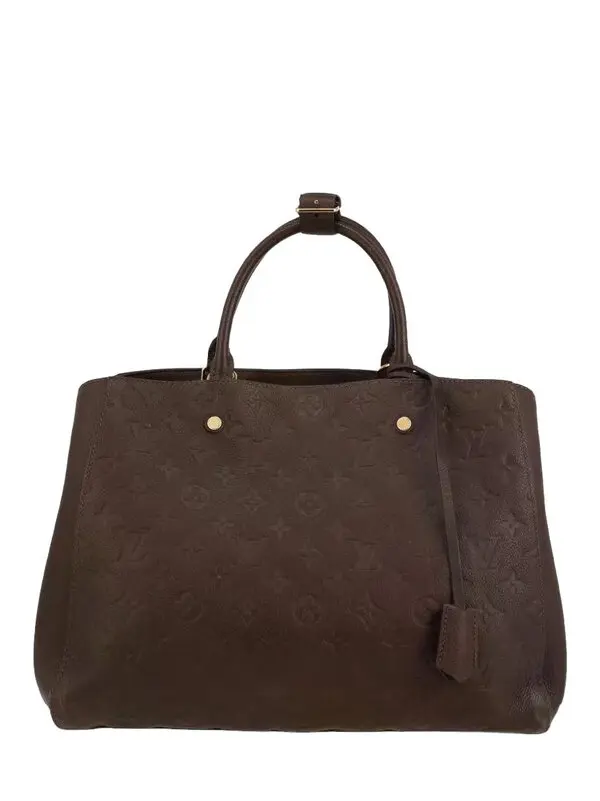 LOUIS VUITTON 2015 Montaigne Handbag - Brown