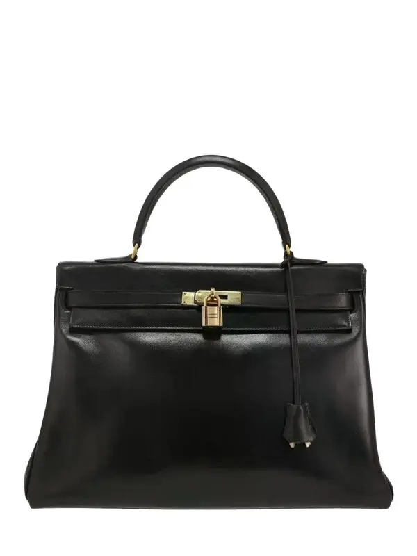 Hermès 2002 Kelly 35 Handbag - Black