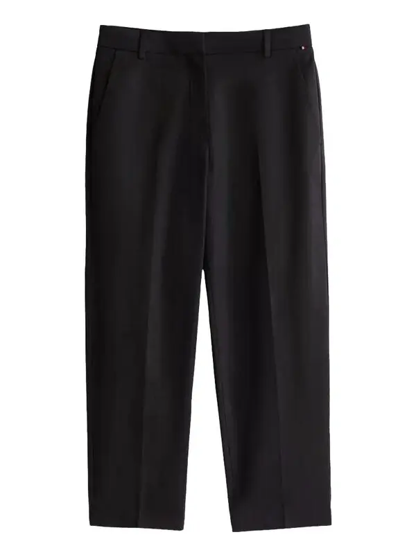 Tommy Hilfiger Zipped Trousers - Black