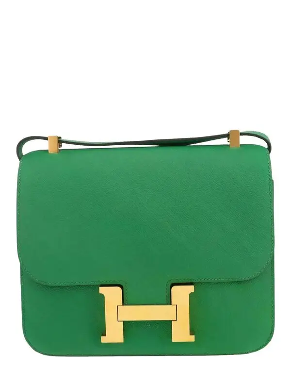 Hermès 2019 Constance Handbag - Green