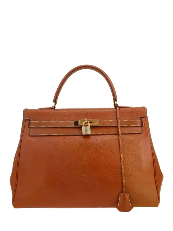 Hermès 1992 Kelly 35 Handbag - Brown