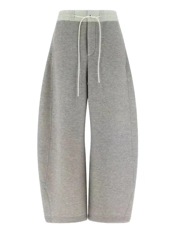 Sacai Wide-leg Track Pants - Grey