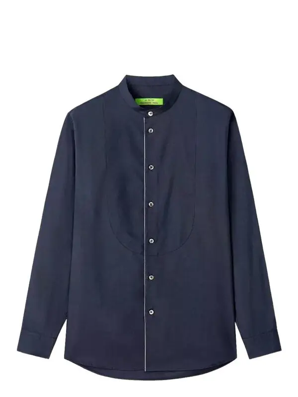 Shanghai Tang Silk Shirt - Blue