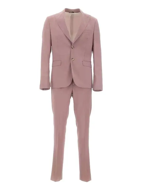 UNGARO Peak-lapel Single-breasted Suit - Pink
