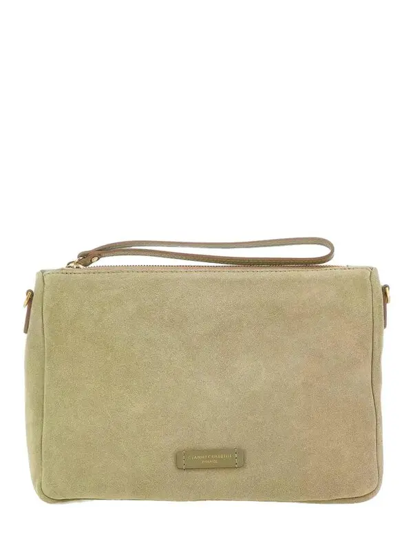 GIANNI CHIARINI Nora Pouch Clutch Bag - Green
