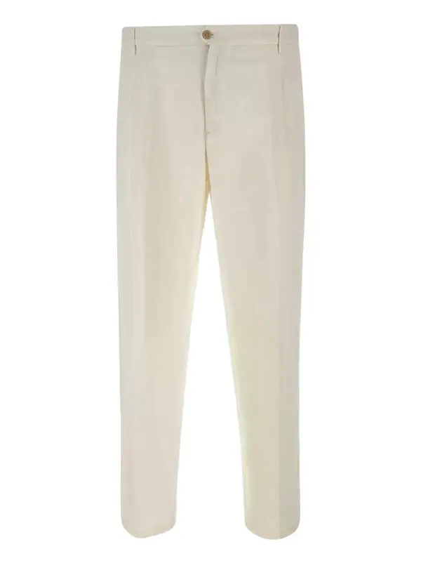BRIGLIA 1949 Belt Loops Trousers - Neutrals