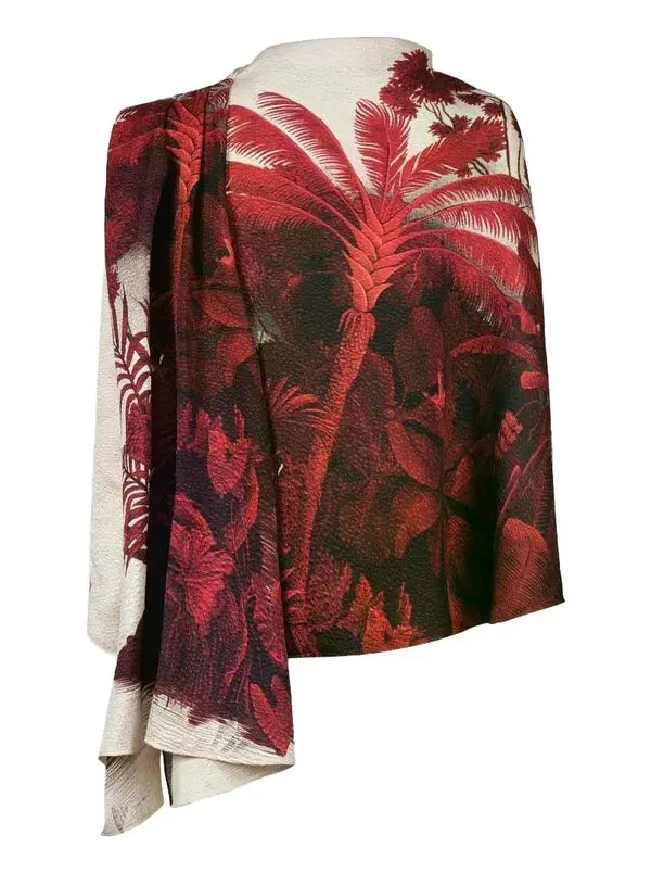 Johanna Ortiz Ocean Of Secrets Cape - Red