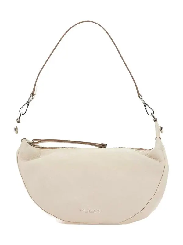 GIANNI CHIARINI Leather Shoulder Bag - Neutrals