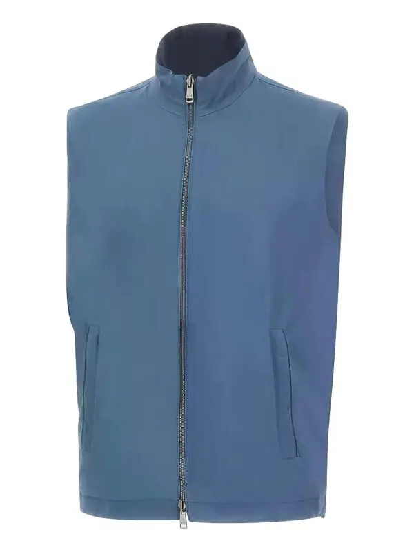 Paul & Shark Zip-up Reversible Gilet - Blue